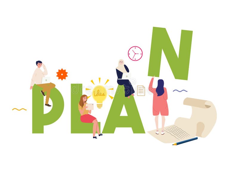 Plan Progress Success Target Goal Task Schedule Analysis Process To Do ...