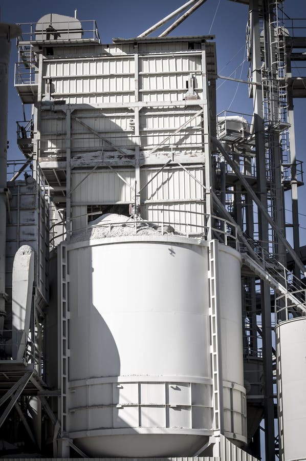 Plan Refinery, Pipelines and Towers, Heavy Industry Overview Stock ...