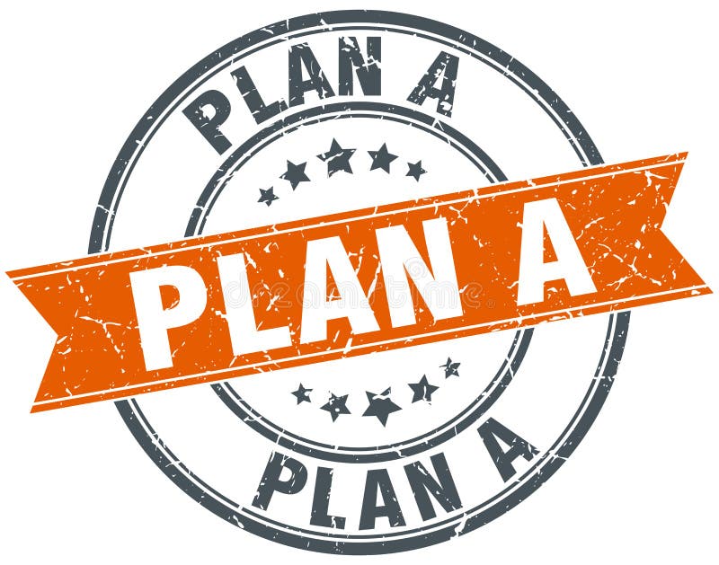 Plan a stamp stock vector. Illustration of insignia - 120396300