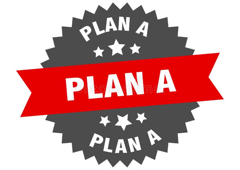 Plan a Sign. Plan a Circular Band Label. Plan a Sticker Stock Vector ...