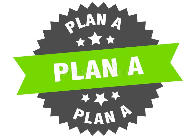Plan a Sign. Plan a Circular Band Label. Plan a Sticker Stock Vector ...