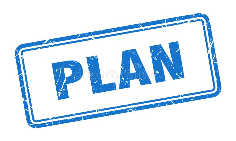 Plan stamp stock vector. Illustration of background - 153943468