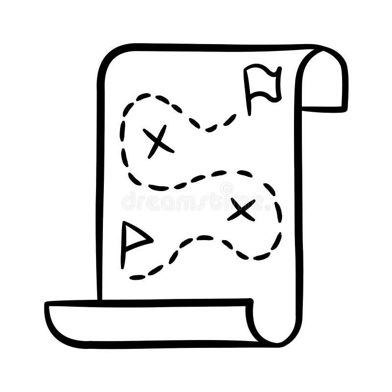 Plan Strategy Map Blueprint Scheme Plot Planning Single Isolated Icon ...