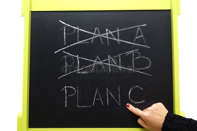 Plan Strategy Option Alternative Stock Image - Image of change ...