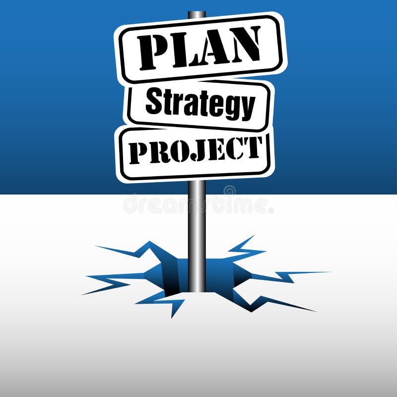 Plan Strategy Project Signpost Stock Illustrations – 65 Plan Strategy ...