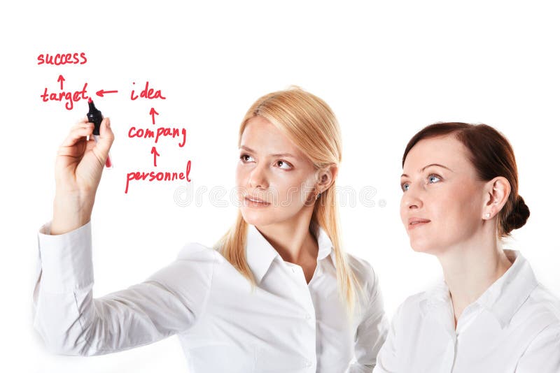 Plan of success stock image. Image of highlight, female - 20880125