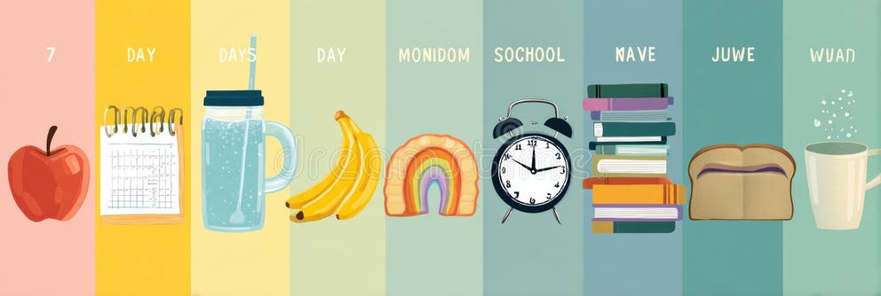 Plan a Successful 7-day Back-To-School Morning Routine with Helpful ...