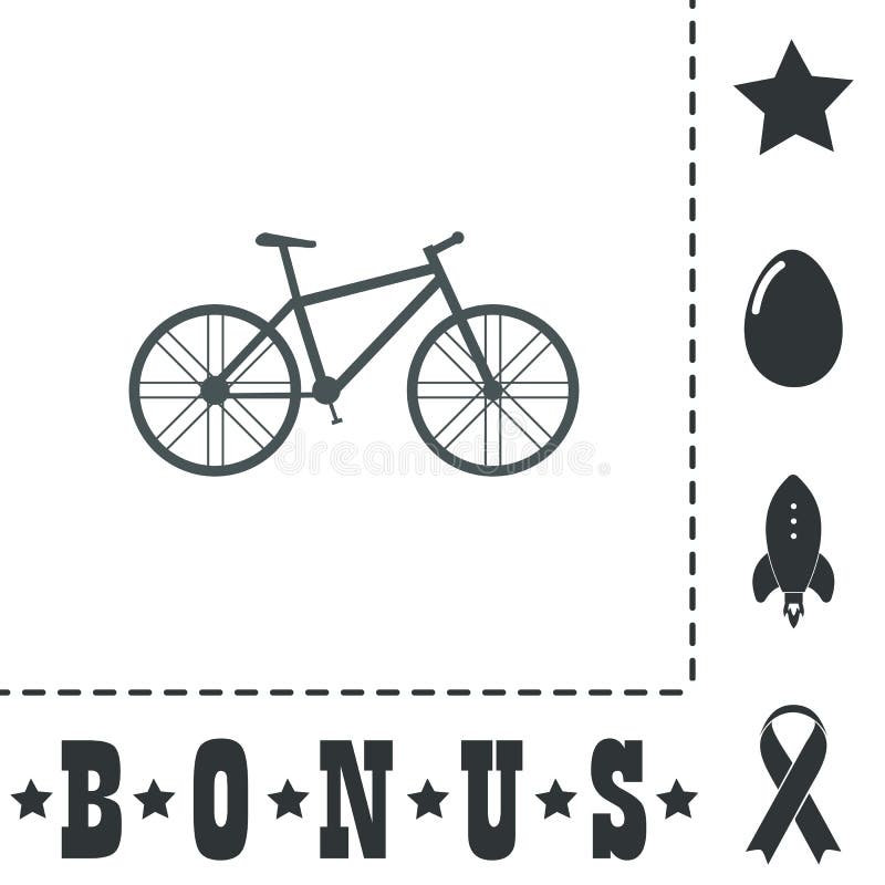 Cykelsymbolsvektor vektor illustrationer. Illustration av activatoren ...