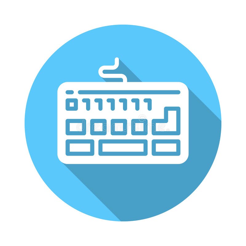 Plan Symbol För Tangentbord Vektor Illustrationer - Illustration av ...