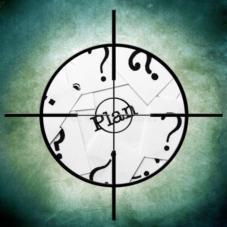 Plan target stock image. Image of solution, career, finance - 173715363