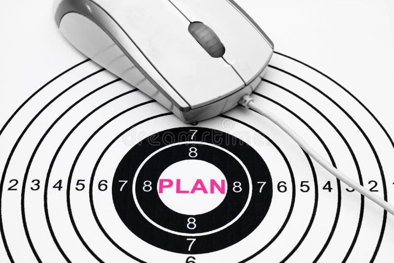 Plan target concept stock image. Image of growth, concept - 174360721