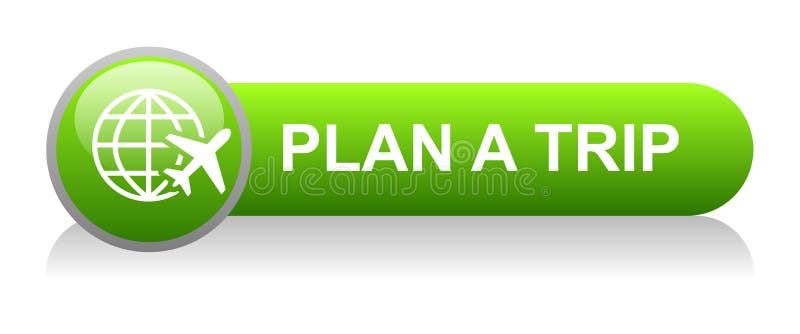 Plan a trip icon stock illustration. Illustration of aviation - 223710104