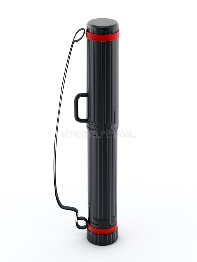 Plan Tube for Easy Transportation Stock Illustration - Illustration of ...