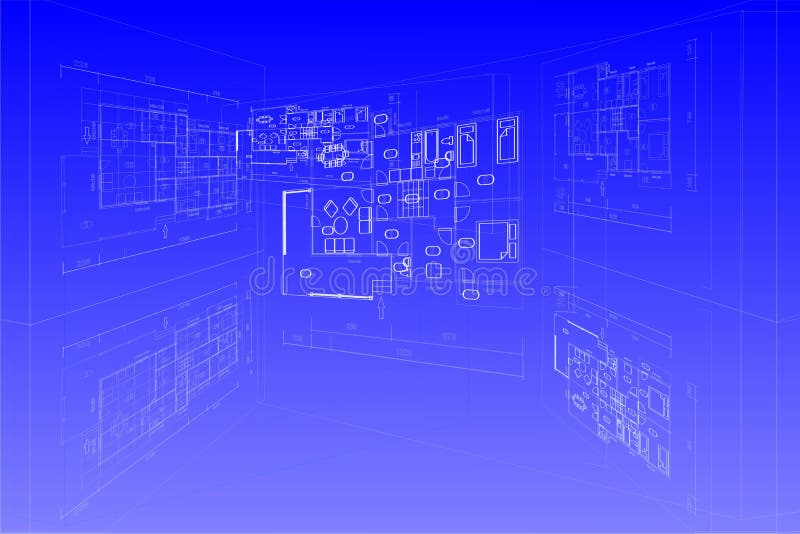 Technology blueprints stock photo. Image of drawing, plans - 23527054
