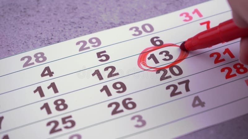 Plan a Work Week. Circle and Strike through Calendar Dates. Write with ...