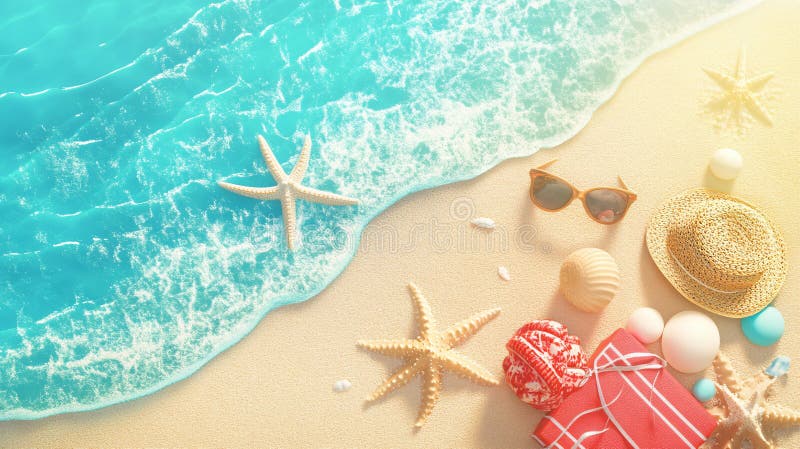 Plan Your Perfect Summer Vacation with Travel Trip Concepts Stock Photo ...