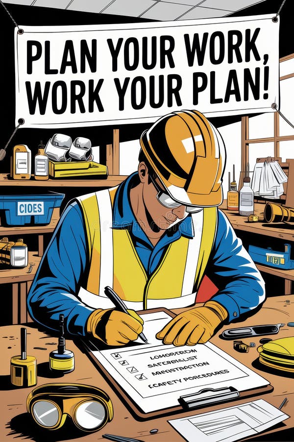 Plan Your Work for Success in the Factory Environment Stock ...