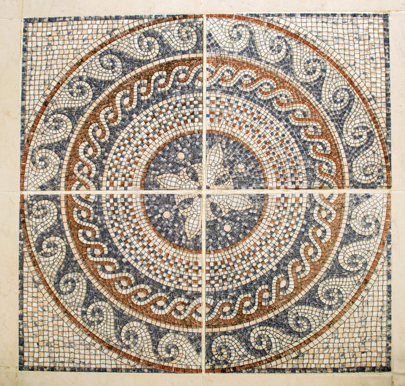 Mosaïque arabe photo stock. Image du ornement, marocain - 15043552