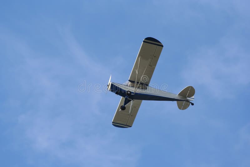 Double-wing airplane stock photo. Image of prop, airport - 1624204