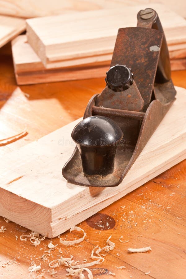Plane stock photo. Image of steel, plane, tool, sawdust - 13147292