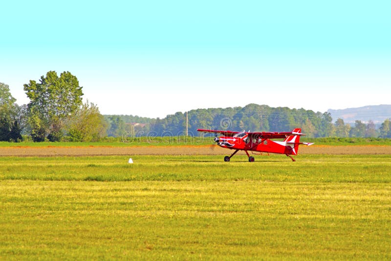 Plane stock photo. Image of fuselage, vintage, biplane - 16429192