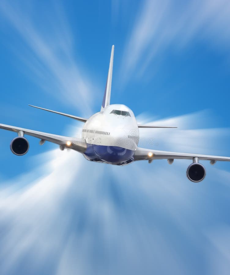 Plane stock photo. Image of international, airport, network - 16674524