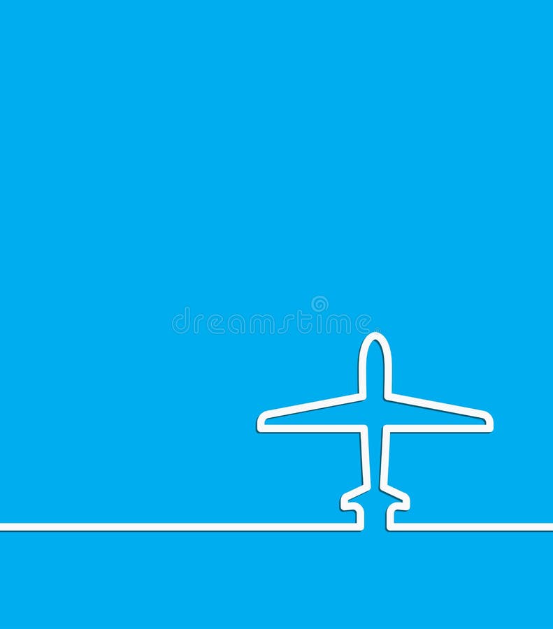 Plane abstract background stock vector. Illustration of transportation ...