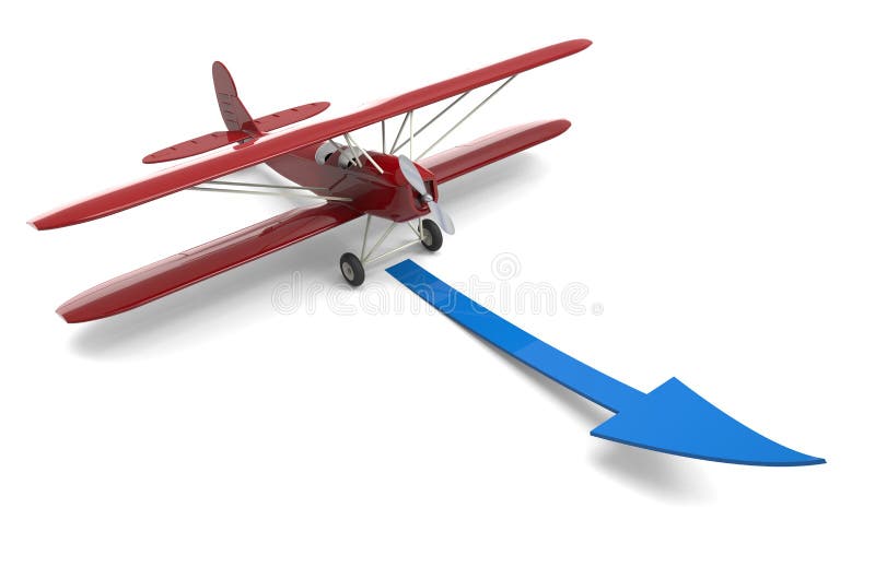 Private Airplane Taking Off Stock Photo - Image of private, airfield ...