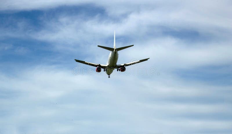 Plane back view stock image. Image of mill, alternative - 116877861