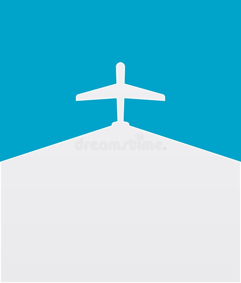 Plane abstract background stock vector. Illustration of wings - 200996991