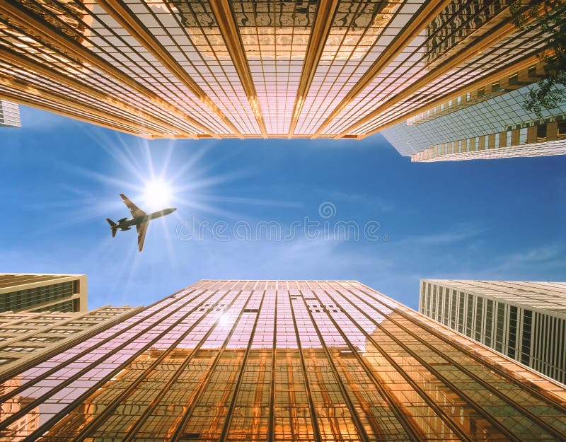 Funny Surreal Spider, City, Web, Jet Plane Stock Image - Image of ...