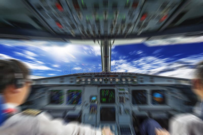 Plane cockpit stock image. Image of engine, aviation - 50845885
