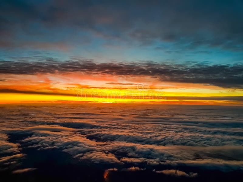 Cockpit view sunset stock image. Image of germany, sunset - 120558719