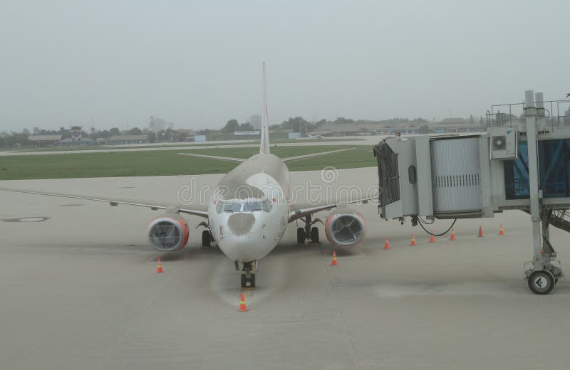 Plane Covered by Volcanic Ash from Mount Kelud Eruption Editorial Stock ...
