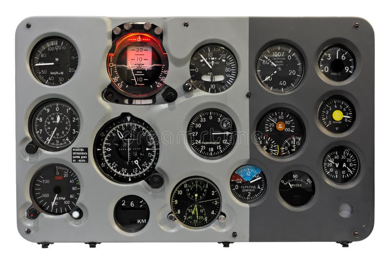 Plane dashboard stock photo. Image of isolated, flight - 56147918