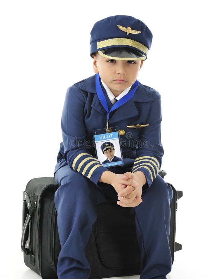 Cool Pilot on a Flip Phone stock image. Image of flip - 46001265