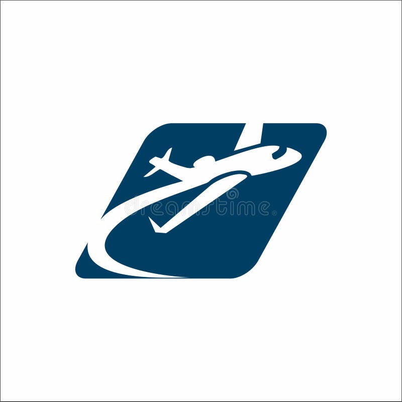 Aviation Logo, Plane Logo Design. Simple Flat Vector Illustration Stock ...