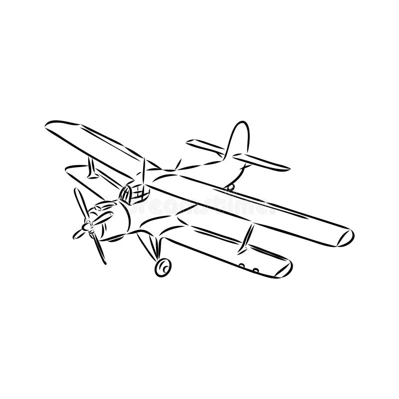 Ww1 Plane Drawing