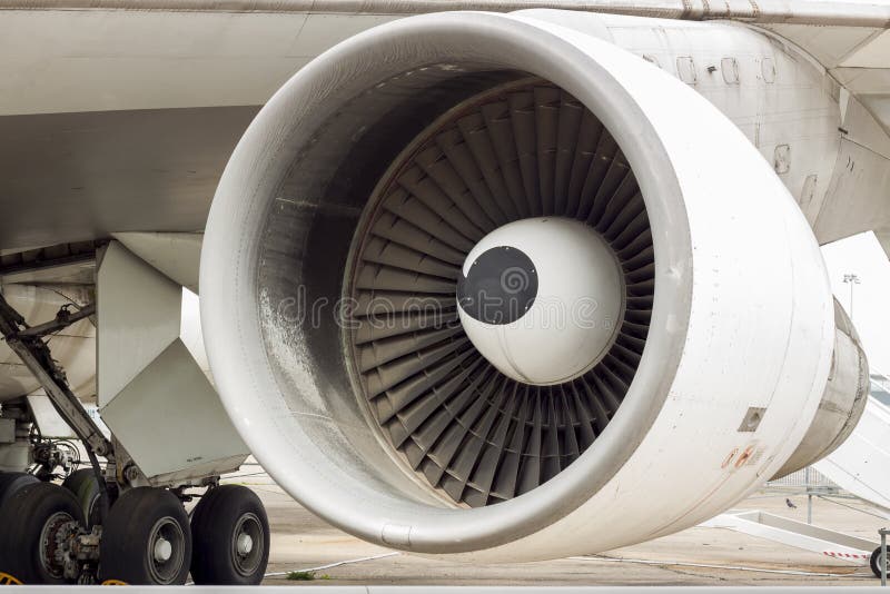 Plane engine. stock image. Image of parisian, iron, aeroengine - 38376715