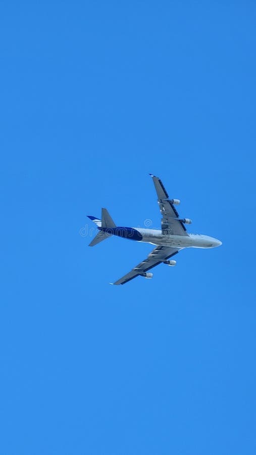 Plane on a final approach stock photo. Image of final - 339989846