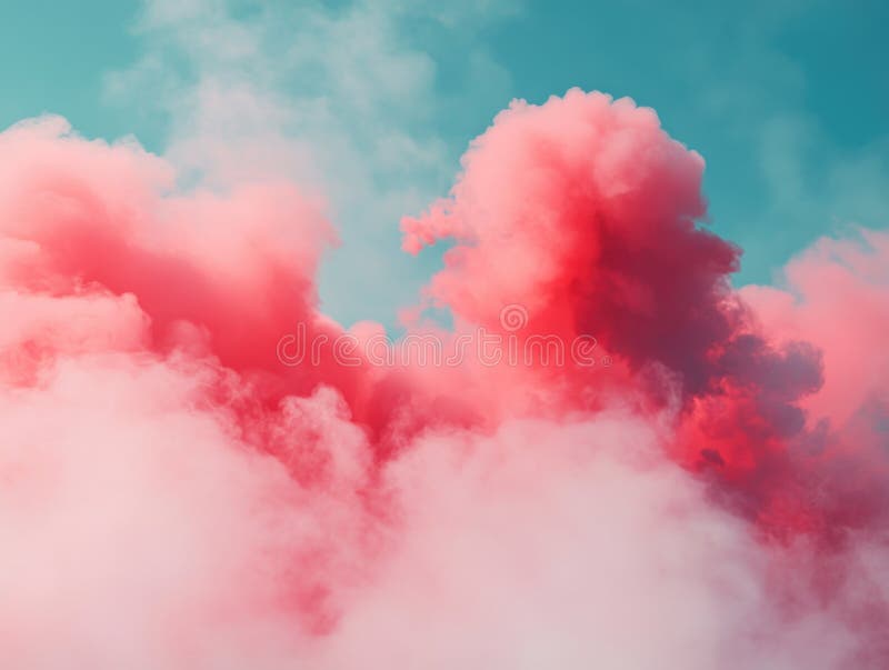 Plane Flying through Clouds Stock Photo - Image of journey, white ...