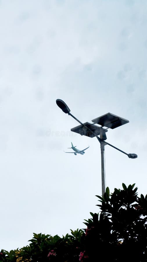 A plane flying overhead stock photo. Image of captured - 380731650