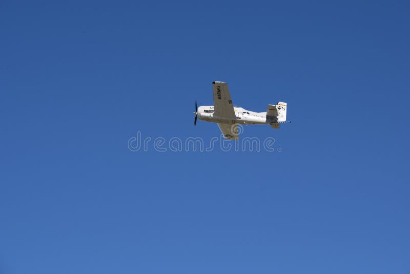 Plane Flying in the Sky Near Punta Gorda Florida Editorial Image ...