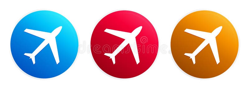Plane Round Icon Stock Illustrations – 8,693 Plane Round Icon Stock ...