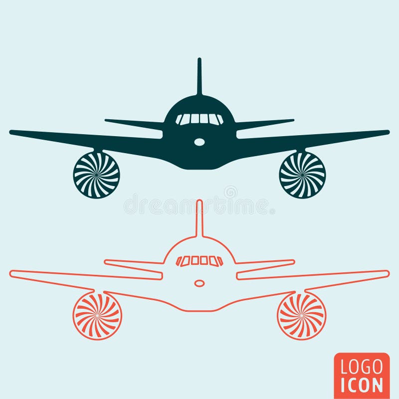 Plane icon stock vector. Illustration of graphic, powerful - 84185545