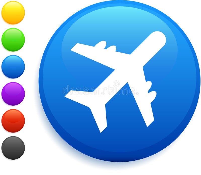 Plane Round Icon Stock Illustrations – 6,835 Plane Round Icon Stock ...