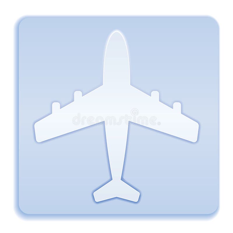 Plane icon simple stock vector. Illustration of public - 204492093