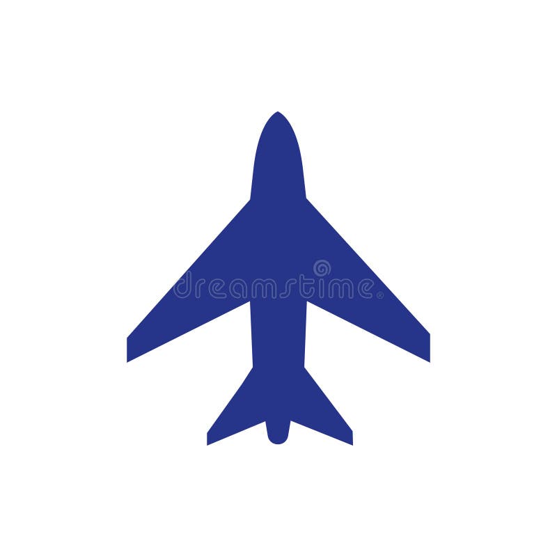 Plane Icon Stock Vector Illustration Flat Design Style Stock Vector ...