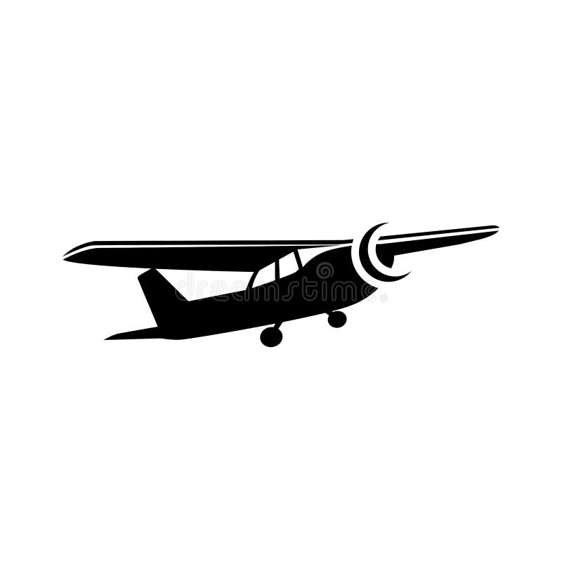 Plane Icon Vector Isolated on White Background Stock Vector ...