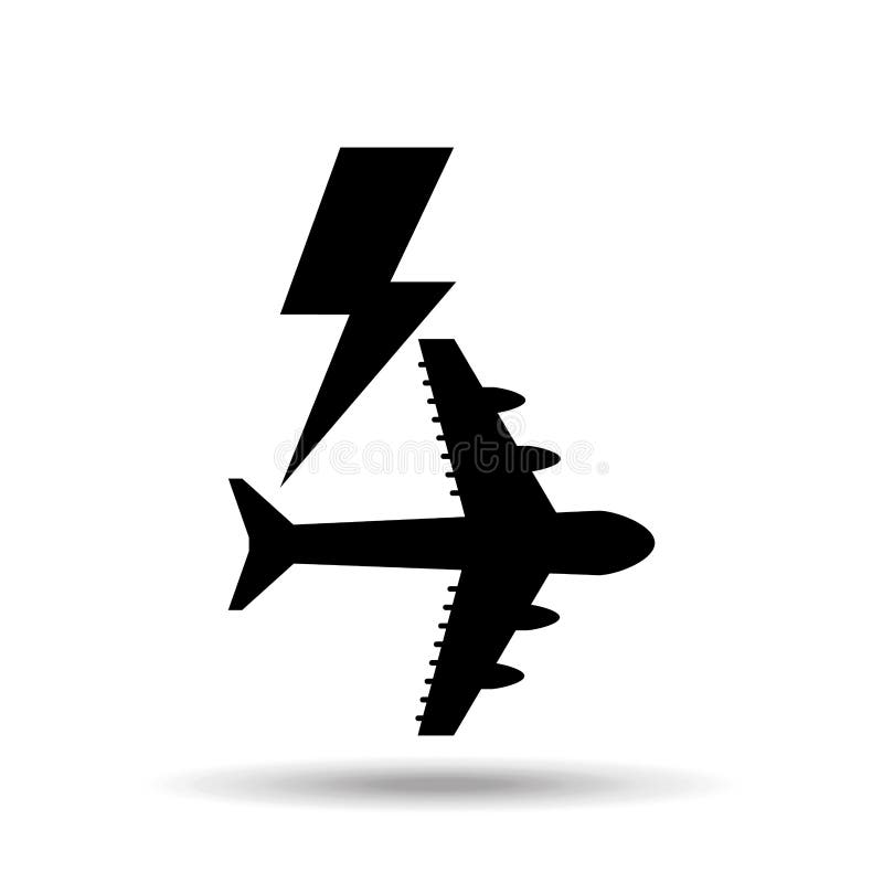 Lightning Plane Stock Illustrations – 592 Lightning Plane Stock ...